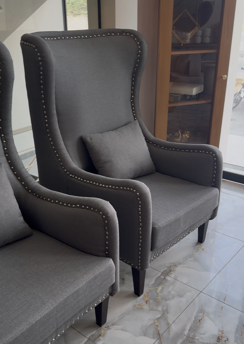 Hella wing chairs – Blackoakfurniture.com