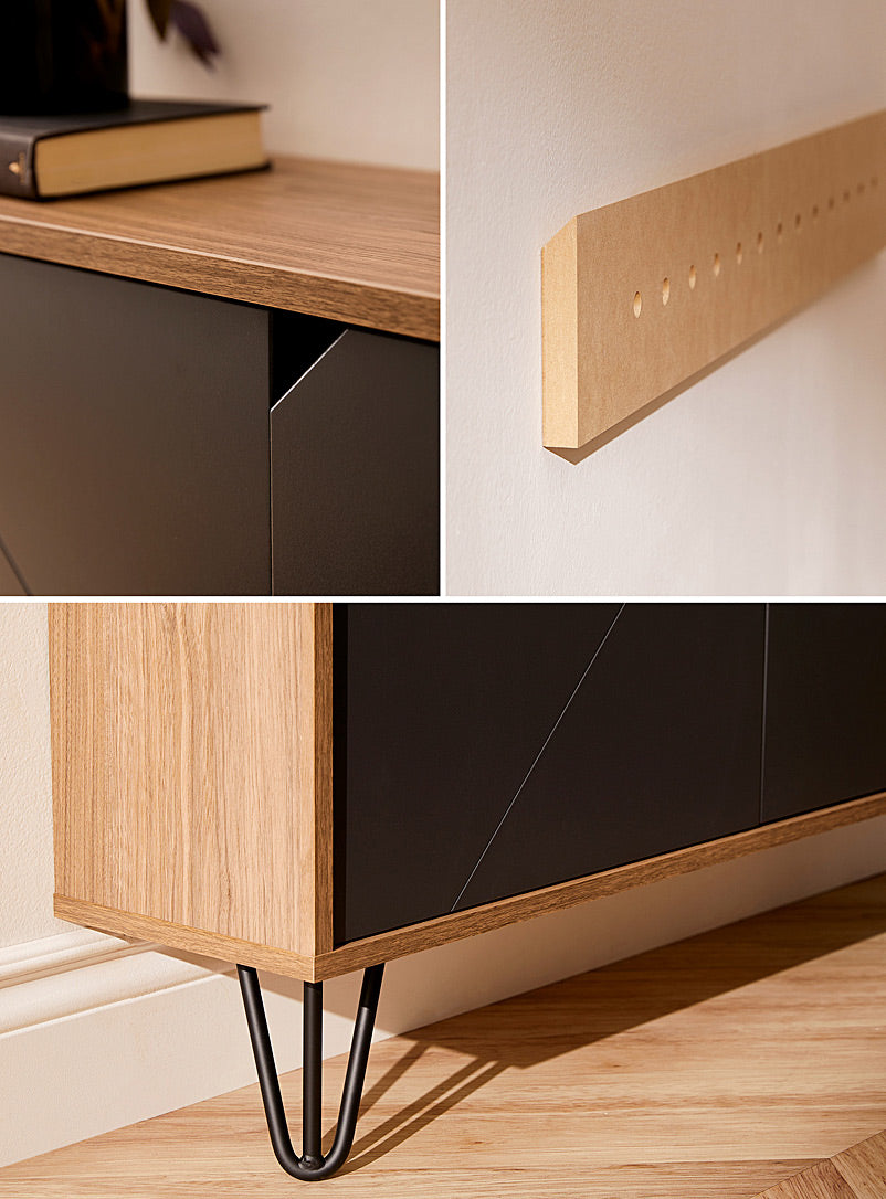 Grey modern storage unit – Blackoakfurniture.com